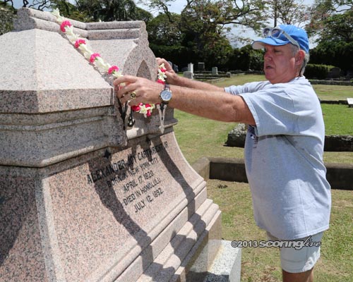Photo extra: Alexander Cartwright Jr. birthday ceremony - ScoringLive