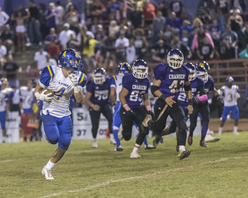 Kaiser claims top-seed in White with 31-6 win over Chargers - ScoringLive