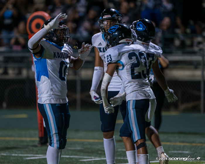 D1 Football: Kailua vs. Leilehua, Sat, Sep 7, 2024 - Hawaii High School ...