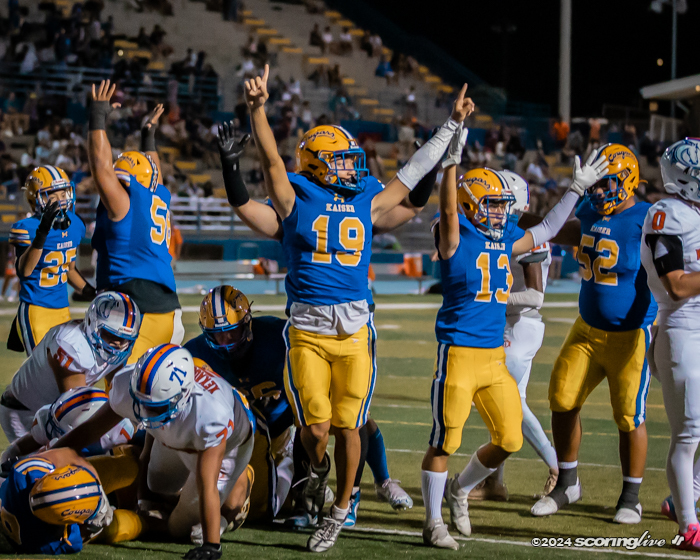 D2 Football: Kaiser vs. Kalaheo, Sat, Sep 14, 2024 - Hawaii High School ...