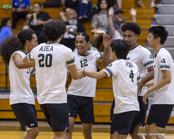 Aiea sweeps past Waipahu to remain unbeaten in OIA West boys volleyball ...