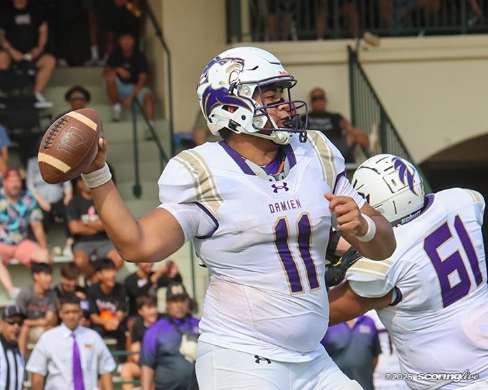 D1 Football: Damien vs. Iolani, Fri, Sep 12, 2025 - Hawaii High School ...