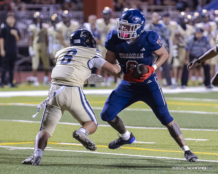 Defense, run game help No. 7 Waipahu rally past No. 8 Waianae - ScoringLive
