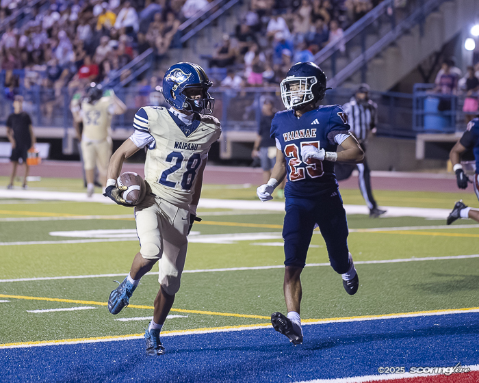Defense, run game help No. 7 Waipahu rally past No. 8 Waianae - ScoringLive