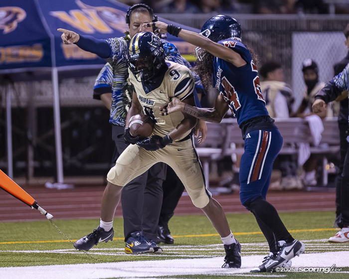 Defense, run game help No. 7 Waipahu rally past No. 8 Waianae - ScoringLive